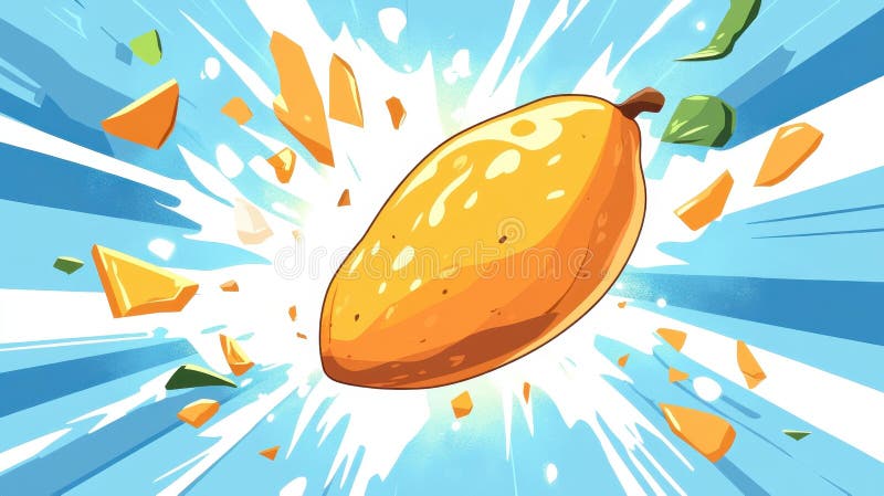Dive into a Vibrant Explosion of Dynamic Movements in a Mangoshaped ...