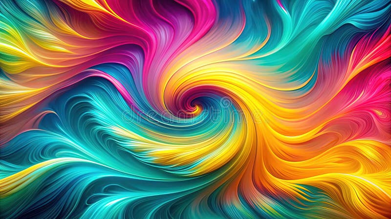 A Kaleidoscopic Symphony of Color Tripletoned Abstract Background ...