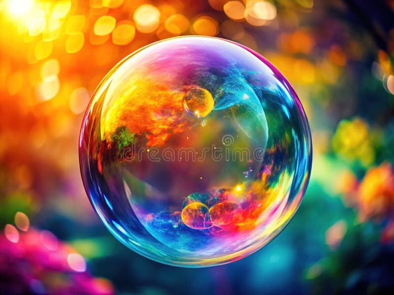 Enthralling Abstract Bubble Background a Colorful and Whimsical Visual Feast for Wallpaper ...