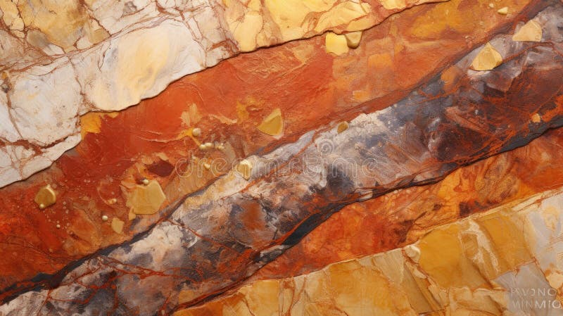 Dive into a Vivid Array of Mineral and Stone Textures. Richly Abstract ...