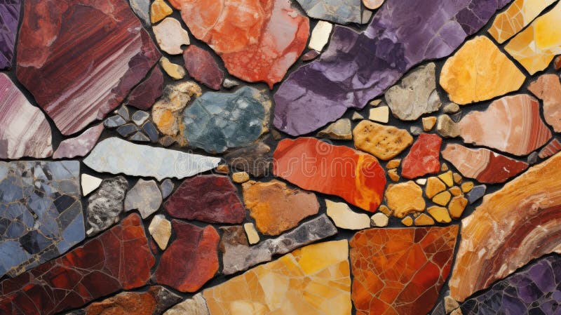 Dive into a Vivid Array of Mineral and Stone Textures. Richly Abstract ...