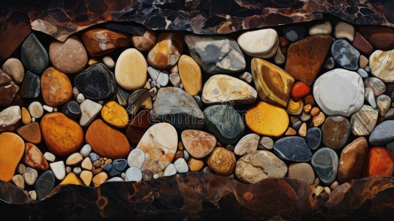 Dive into a Vivid Array of Mineral and Stone Textures. Richly Abstract ...