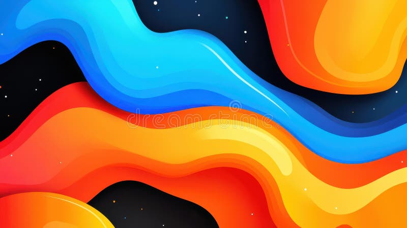 Dive into a World of Abstract Vibrancy with this Fluid Colors ...