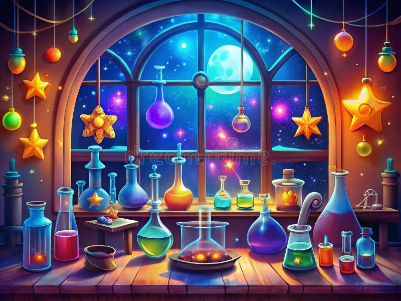 Illuminated Experiments a Cartoon Lab Night of Whimsical Science Fun ...