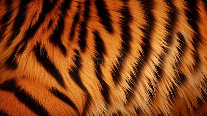 Get Up Close with the Striking Beauty of Tiger Fur Textures, Intricate ...