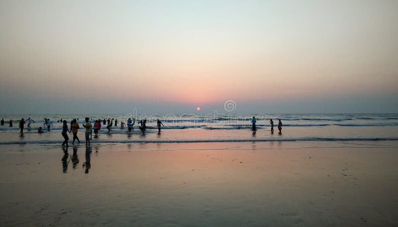 Diveagar Beach View Stock Photos - Free & Royalty-Free Stock Photos ...