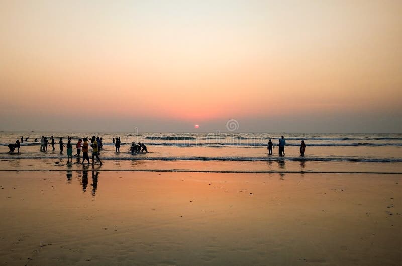 Diveagar Beach View Stock Photos - Free & Royalty-Free Stock Photos ...