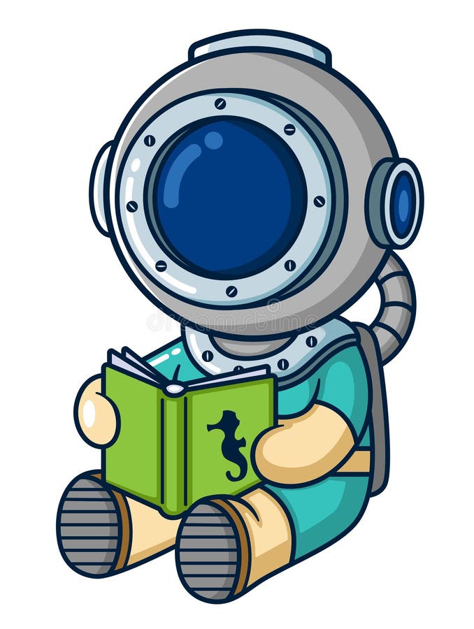 Scuba Diver Reading Stock Illustrations – 10 Scuba Diver Reading Stock ...