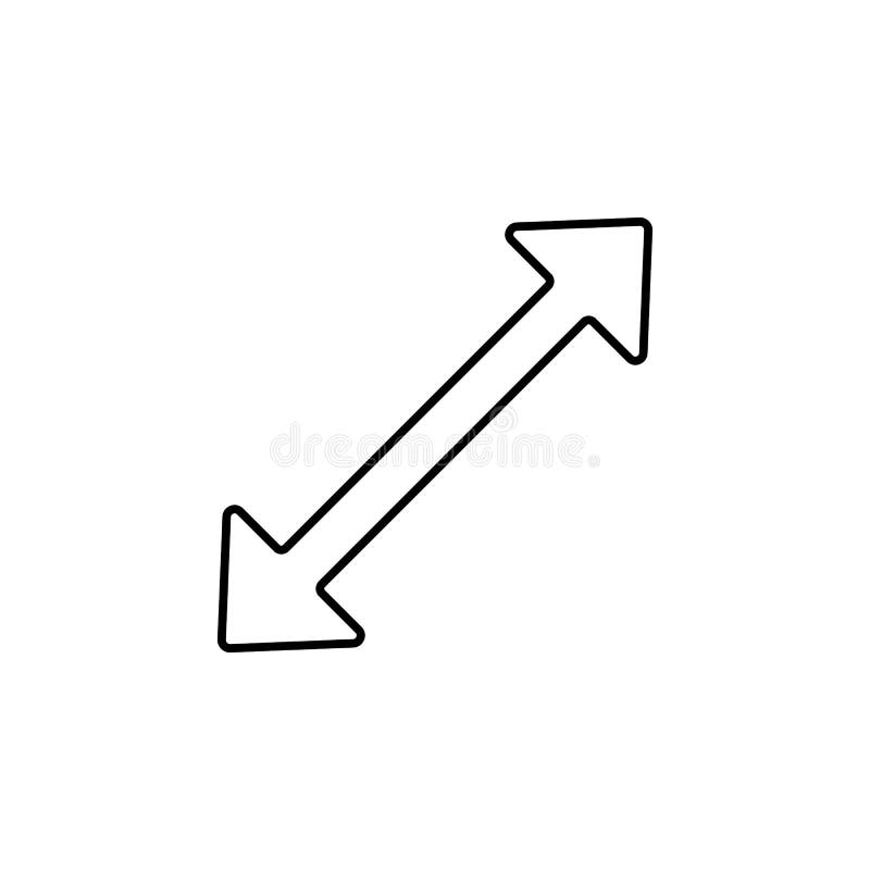 Divergent arrows concept stock illustration. Illustration of flowing ...