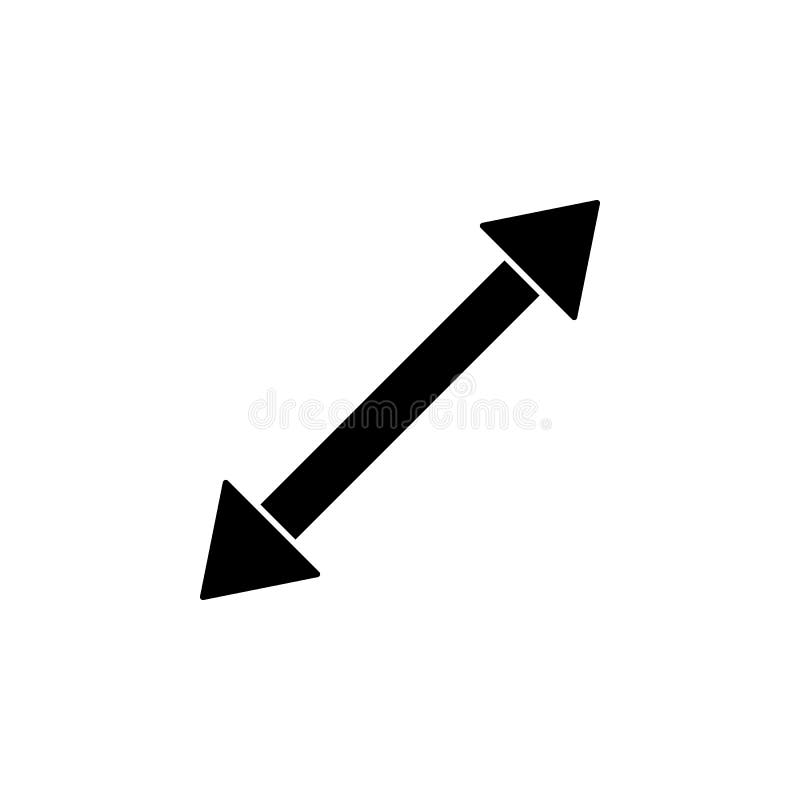 Divergent arrows concept stock illustration. Illustration of flowing ...