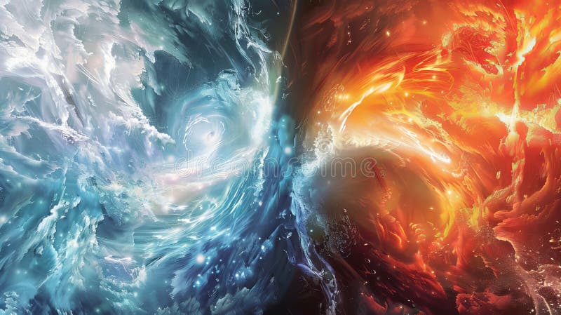 Divergent Convergence of the Two Different Fire and Ice Contrast Stock ...