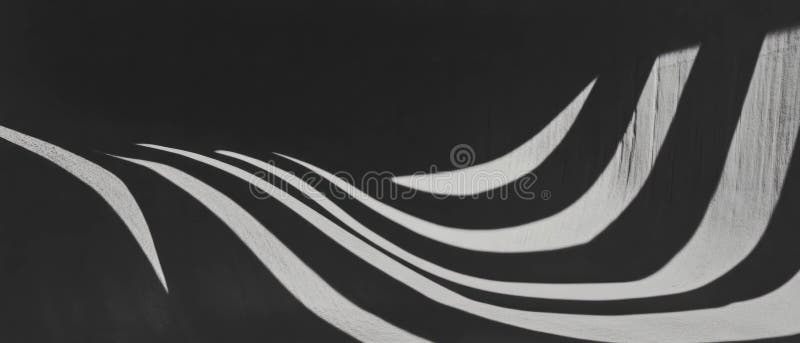 Diverging Lines Create Depth and Perspective in a Textured Visual ...