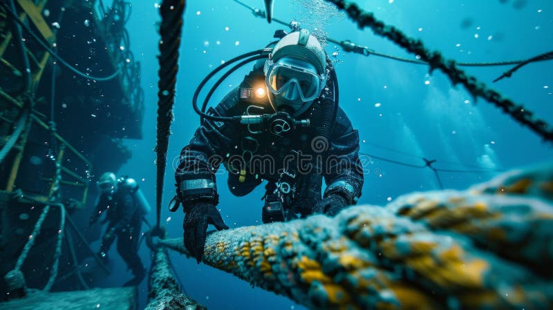 The Divers Underwater Work is Essential for Maintaining the Safety and ...