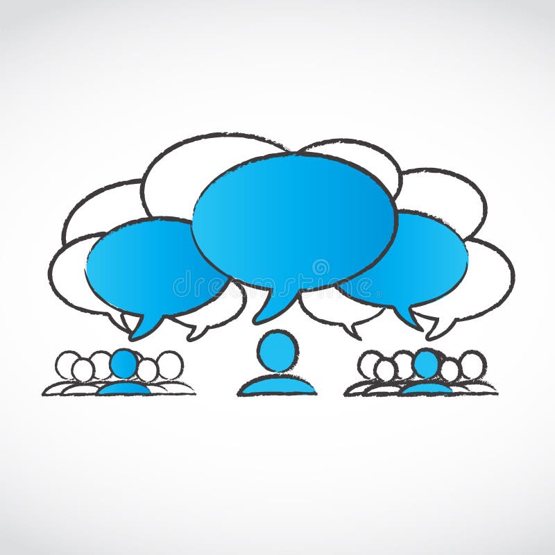 Diversas ideas ilustración del vector. Ilustración de caracteres - 74194543