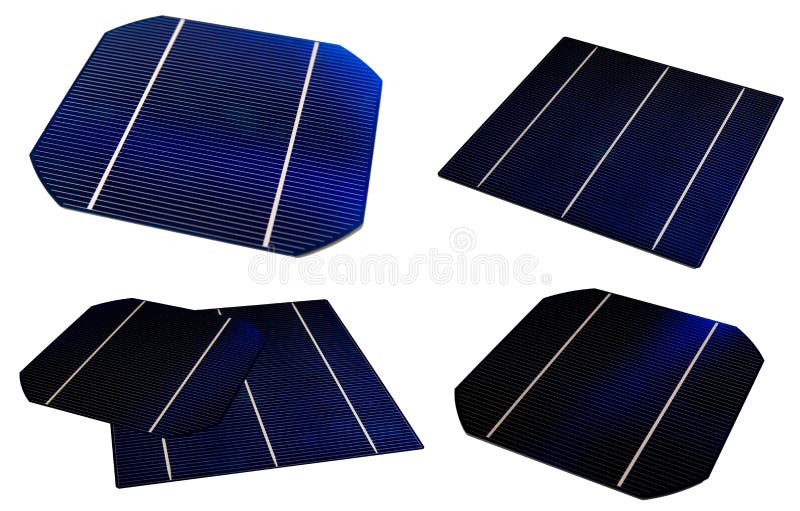 Diversas células solares imagen de archivo. Imagen de calentamiento ...