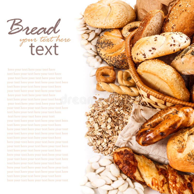 Diversas Clases De Pan Fresco Foto de archivo - Imagen de surtido ...
