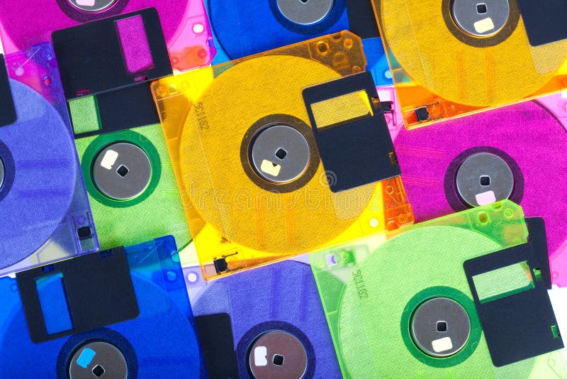 Diversas disquetes imagem de stock. Imagem de disquete - 11598529