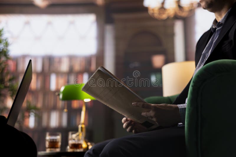 Diverse Agents in a CIA Headquarters Library Analyzing Confidential ...