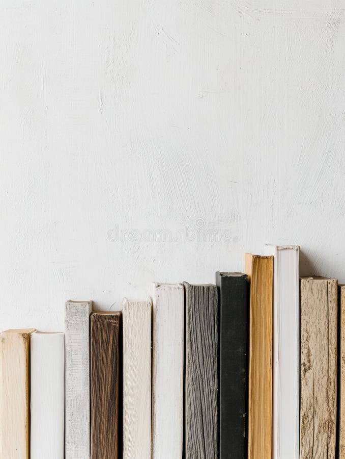 A Diverse Array of Books Showcasing Different Genres is Artfully Lined ...