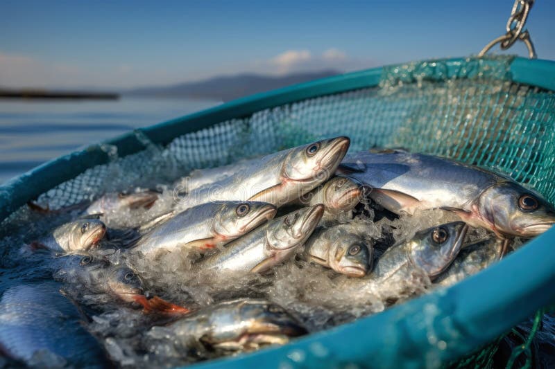 A Diverse Array of Fish Gracefully Swim in a Shimmering Water World ...