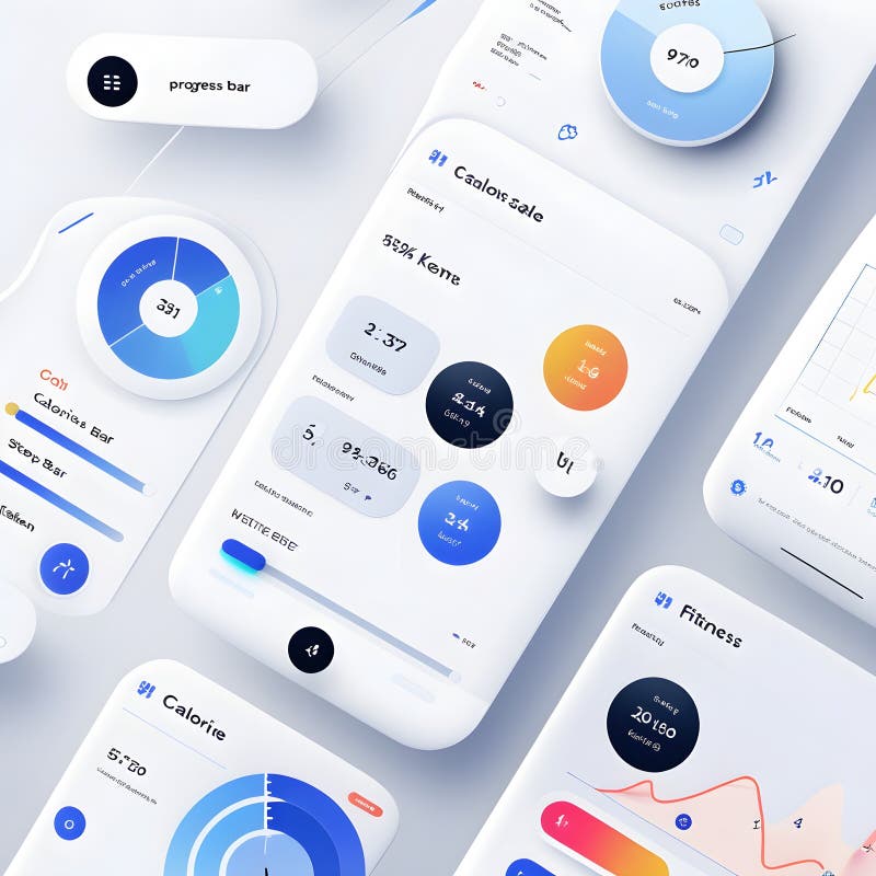 A Diverse Array of Mobile App Screens Displayed Together, Showcasing ...