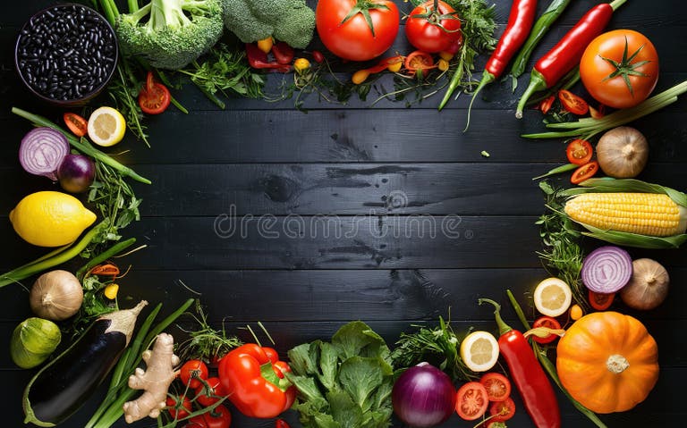 A Diverse Array of Nutrient-rich Foods, Highlighting the Importance of ...