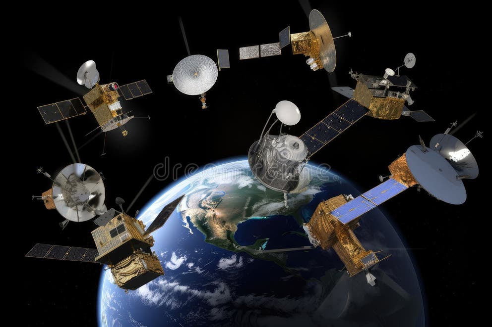 Diverse Array of Satellite and Space Probe Technologies, Each ...