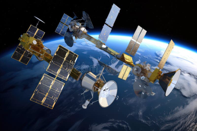 Diverse Array of Satellite and Space Probe Technologies, Each ...