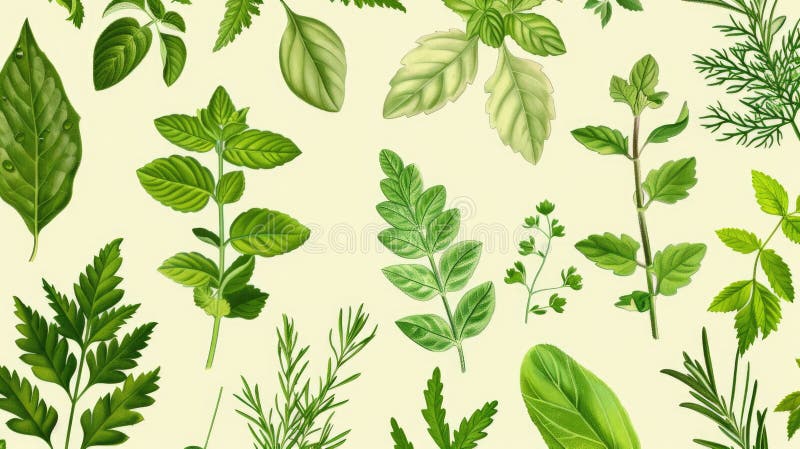 A Diverse Assortment of Different Types of Leaves. Perfect for Nature ...