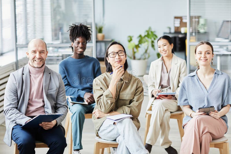 Diverse Audience in Office stock photo. Image of male - 248384574