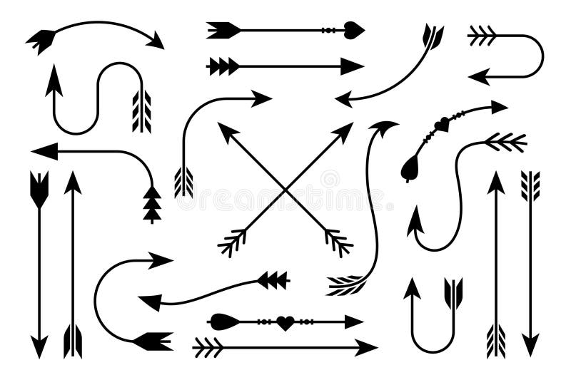 Arrow Graphics Collection Stock Illustrations – 10,214 Arrow Graphics ...