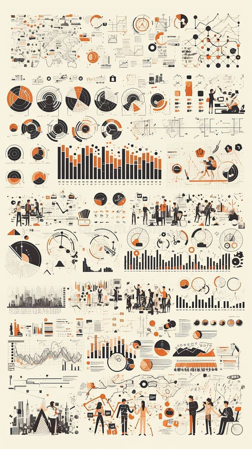 Diverse Business Charts and People Collaborating in Data Analysis Stock ...