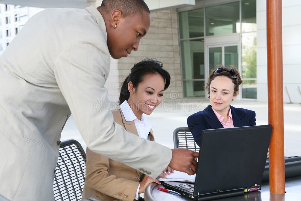 Diverse Business Group stock photo. Image of colleagues - 2843498