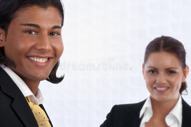 Diverse Business Mini Team in the Office Stock Image - Image of ...