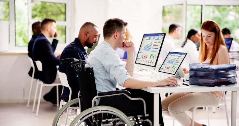 Diverse Business People at Office Workplace Stock Image - Image of ...