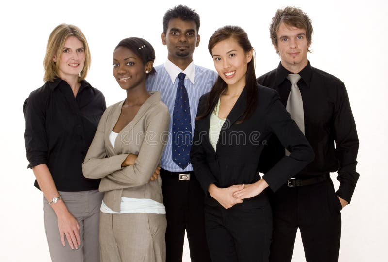 Diverse Business Team stock photo. Image of male, female - 635474