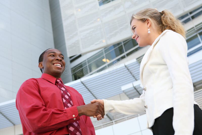 Diverse Business Team Handshake Stock Image - Image of confidence ...
