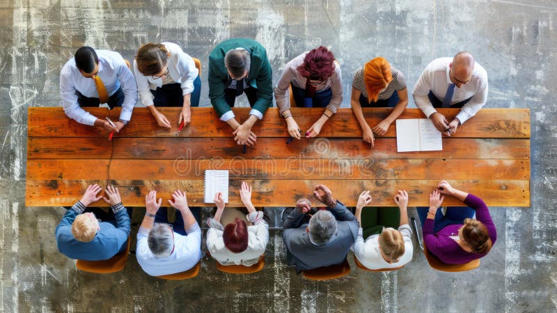 Diverse Business Team Solving a Problem Stock Illustration ...