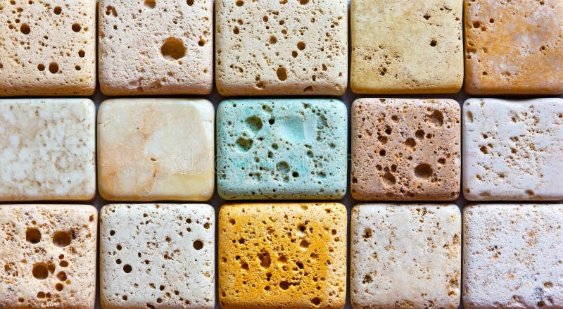 Diverse Ceramic Stones with a Uniform Texture, Accurate Cuts, and ...