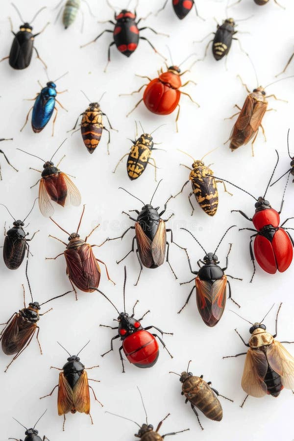 Diverse Collection of Beetles: an Assortment of Beetles Displayed ...