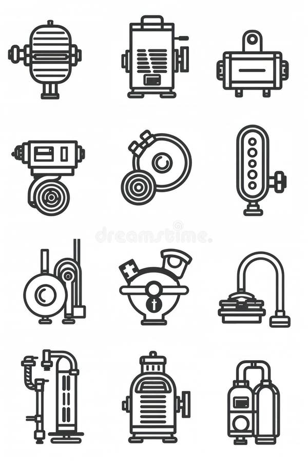 A Diverse Collection of Different Types of Machines. Suitable for ...