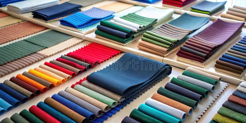 A Diverse Collection of Fabric Swatches Showcasing a Wide Array of ...