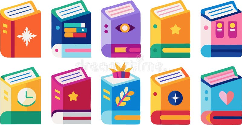 A Diverse Collection of Images Showcasing Open and Closed Books from ...