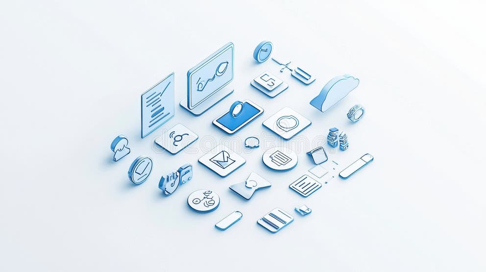 Diverse Collection of Innovative Social Icons for Enhanced Technical ...