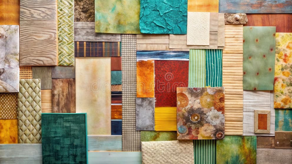 A Diverse Collection of Textured Swatches for Interior Design Projects ...