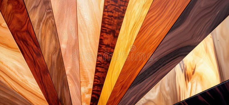 Diverse Collection of Wood Samples Showcasing Various Textures, Colors ...