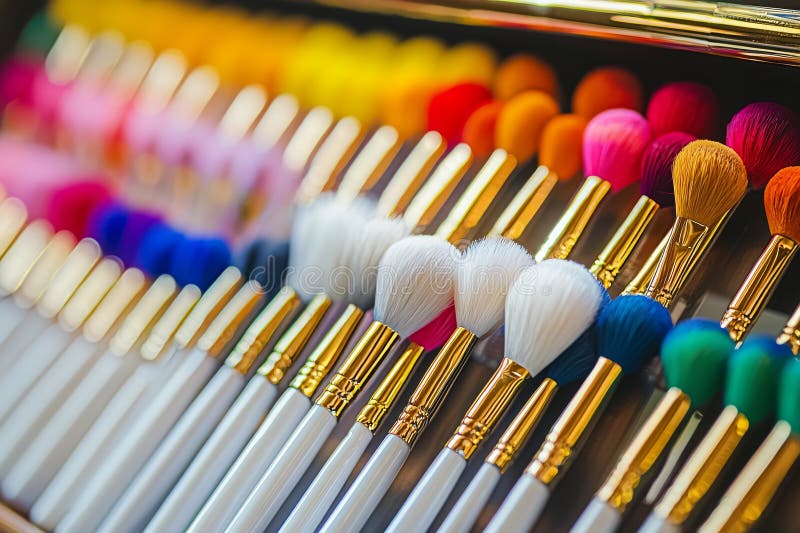 A Diverse Color Palette Accompanied by a Collection of Various Aged ...