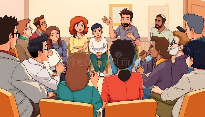 Community Group Meeting Stock Illustrations – 68,595 Community Group ...