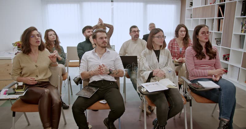 Diverse, Cross Generational Corporate Team Engaging in a Brainstorming ...