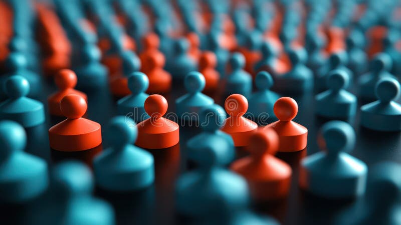 Diverse Crowd Gathers for Shared Experience in Vibrant Public Setting ...